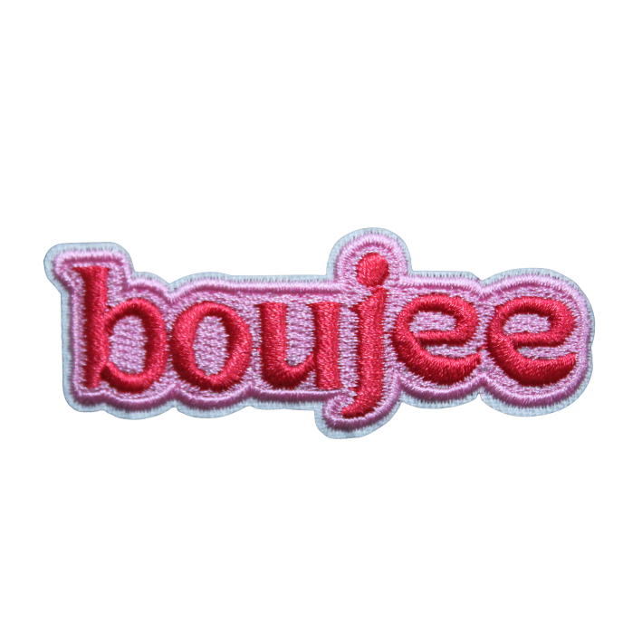 Boujee Patch (Small/Embroidery) – American HTV Supply - Dallas