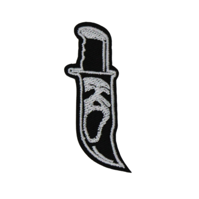 Scream Ghost Face Knife Patch (Small/Embroidery) – American HTV Supply ...