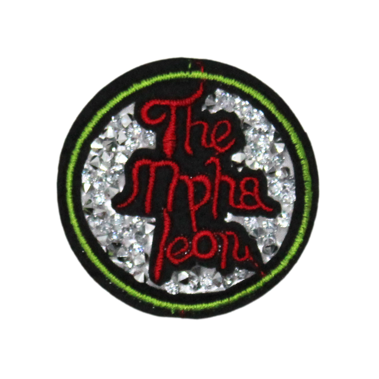 The Mpha Leon Crystal Patch (Small/Embroidery) – American HTV Supply ...