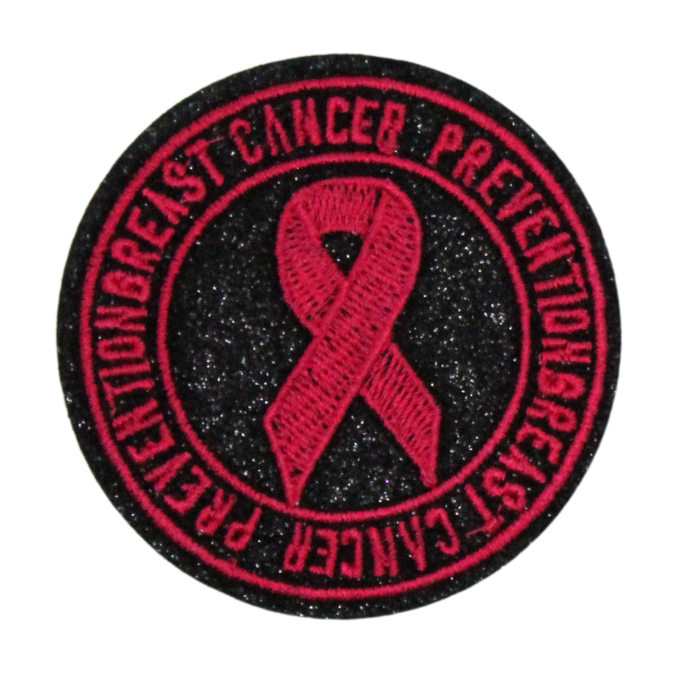 Prevention Breast Cancer Ribbon Patch (Small/Embroidery) – American HTV ...
