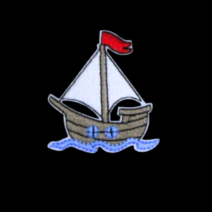 Boat Patch (Small/Embroidery) – American HTV Supply - Dallas