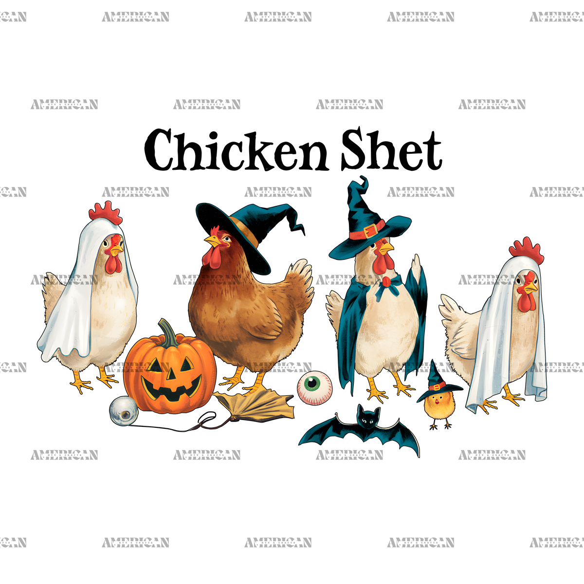 Chicken Shet DTF Transfer – American HTV Supply - Dallas