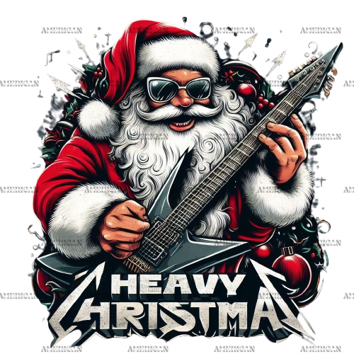 Heavy Christmas Santa DTF Transfer – American HTV Supply - Dallas